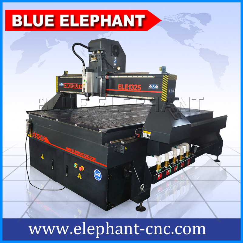 Stepper Motor CNC Cutting Router Machine with 3kw Air Cooled Spindle ...