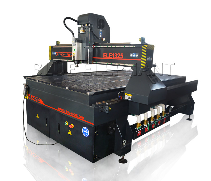Stepper Motor CNC Cutting Router Machine with 3kw Air Cooled Spindle ...
