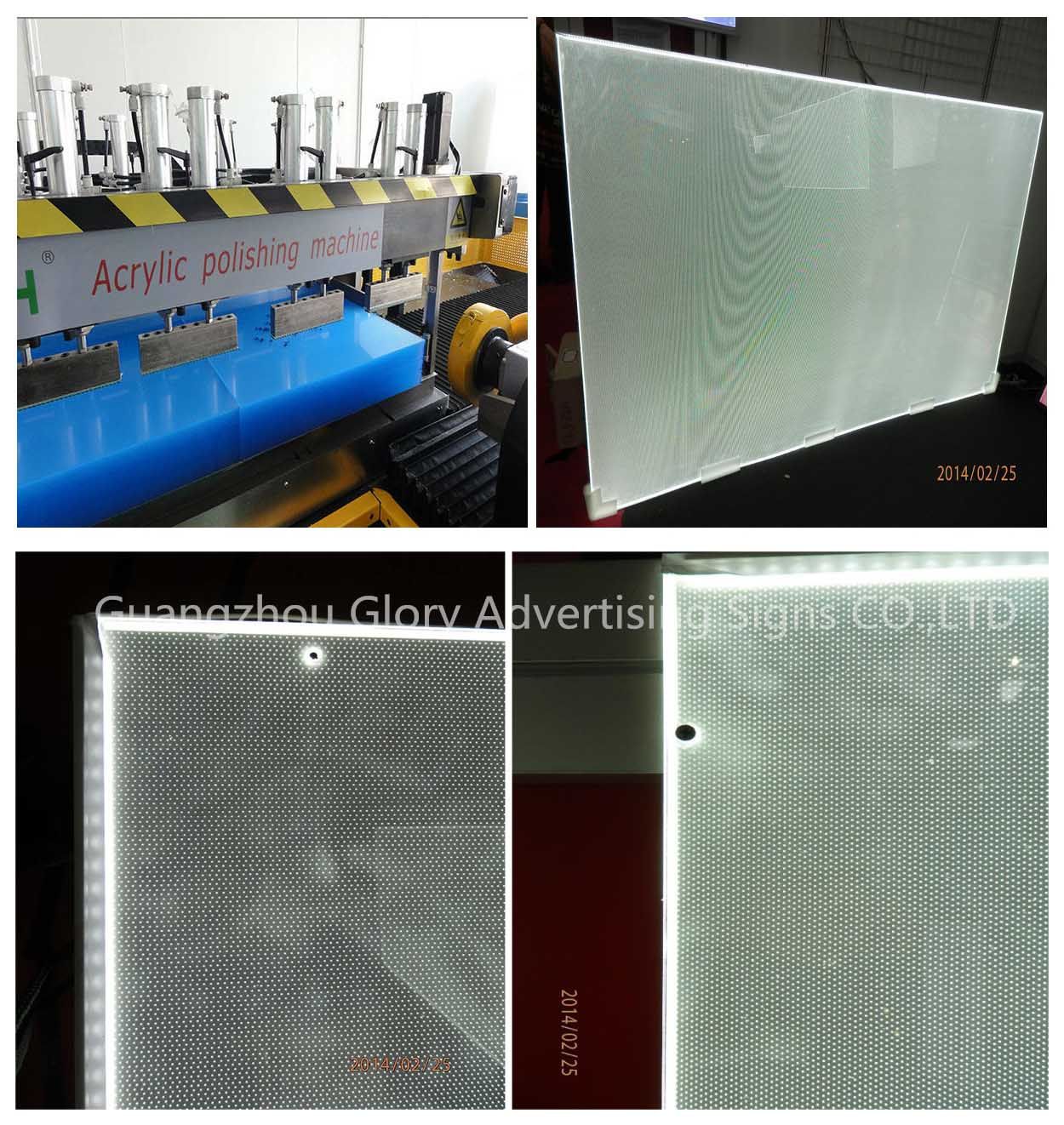 Plastic PMMA Acrylic Light Guide Plate LGP for LED Panel Signs - China ...