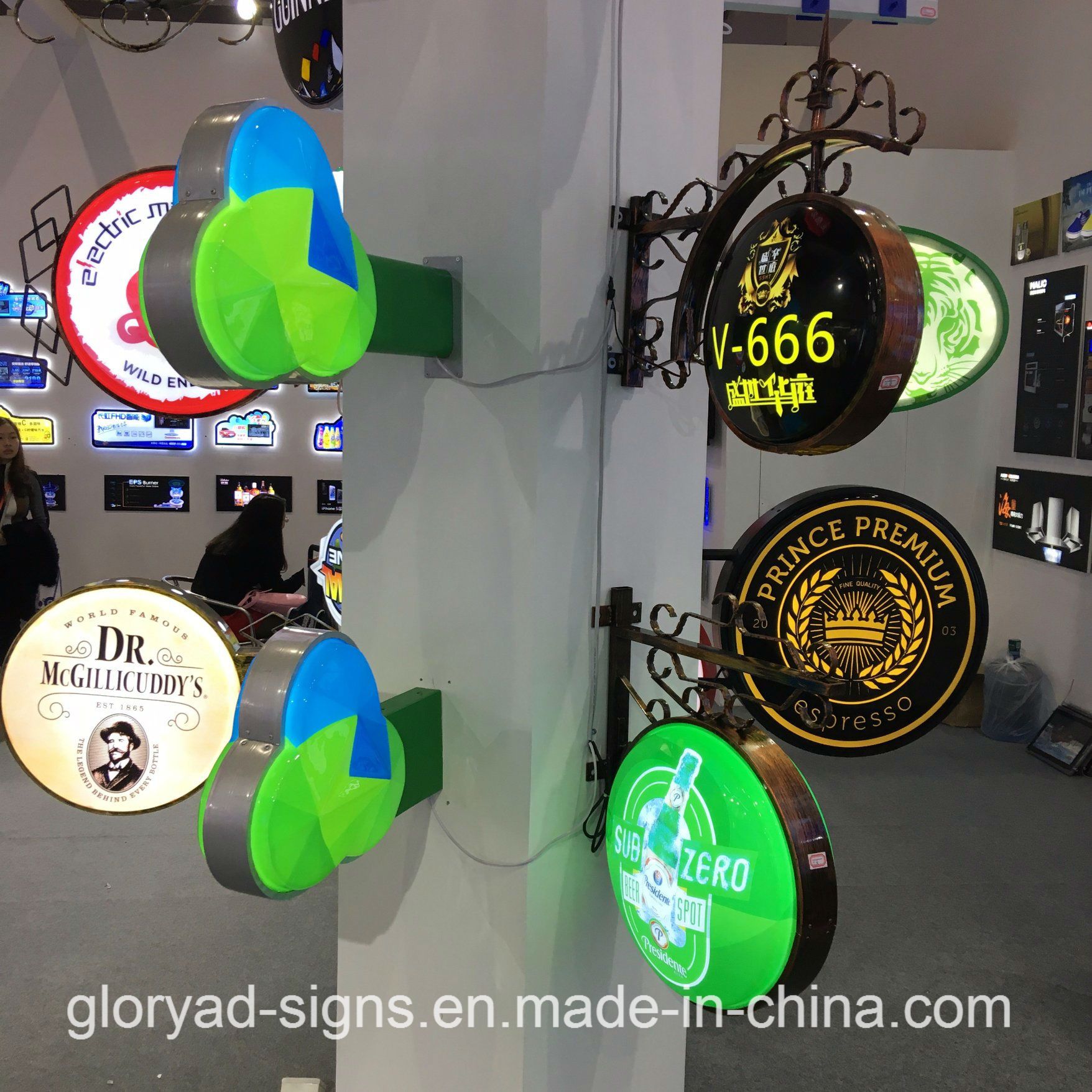European Illuminated Advertising LED Outdoor Vacuum Light Box - China-Crystal.com