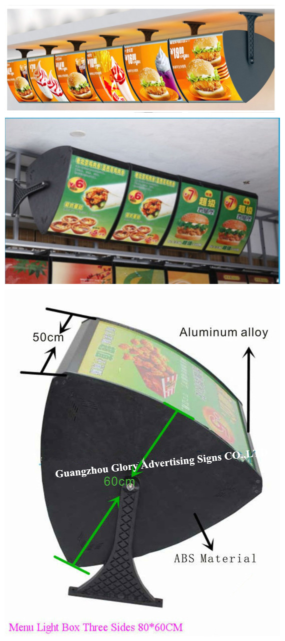 Acrylic Fast Food Chain Restaurant LED Acrylic Display LED Sign - China ...